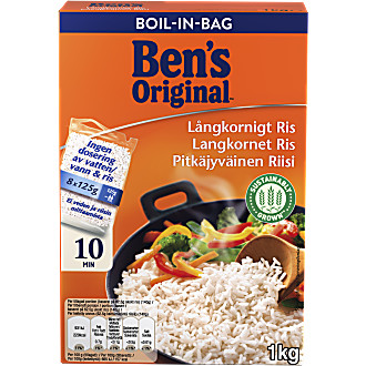 Ris Långkornigt Boil In Bag - Ben's Original - Coop